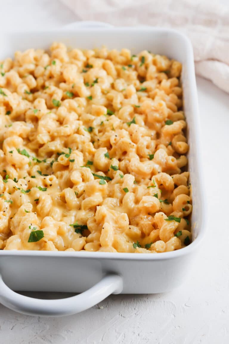 Creamy Baked Mac and Cheese with Cavatappi - The Buttered Gnocchi
