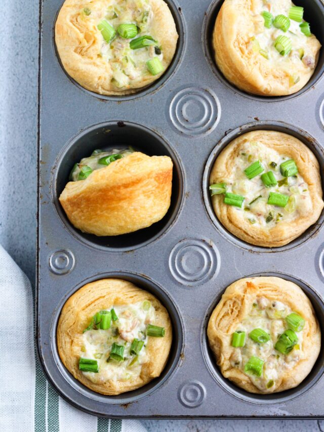Creamy Tuna Tarts - The Buttered Gnocchi